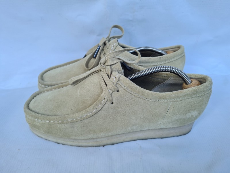 Original CLARKS kozne cipele 41/26.5 kao NOVE UNISEX