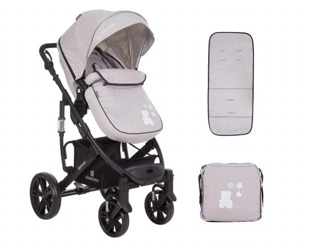 KikkaBoo kolica beloved light grey ( KKB10121A )