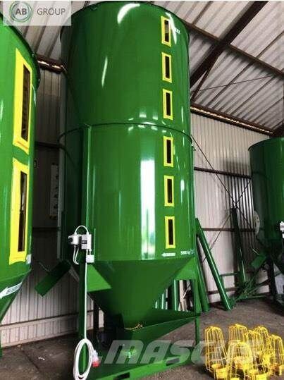 Mrol mieszalnik pasz sypkich H037/7 (5000 kg) silos