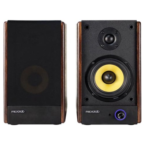 Microlab SOLO4 - 2.0 Wooden stereo speakers - 2 x (20W+10W) RMS, 80Hz - 20kHz, 75dB, Bluetooth, Optical, 2RCA | SOLO4