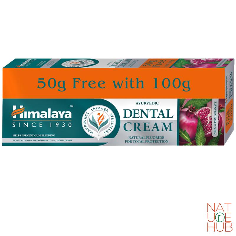 Dental cream pasta za zube himalaya 100+50g GRATIS