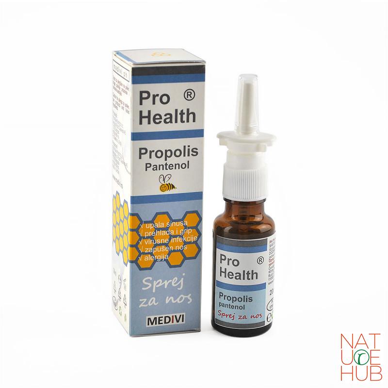 Propolis pantenol sprej za nos medivi, 20ml