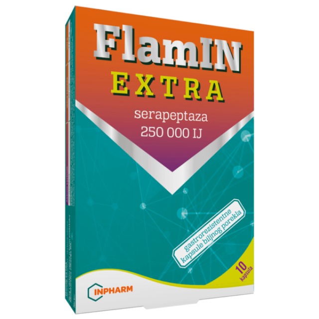 FLAMIN EXTRA 250000IU CPS A10