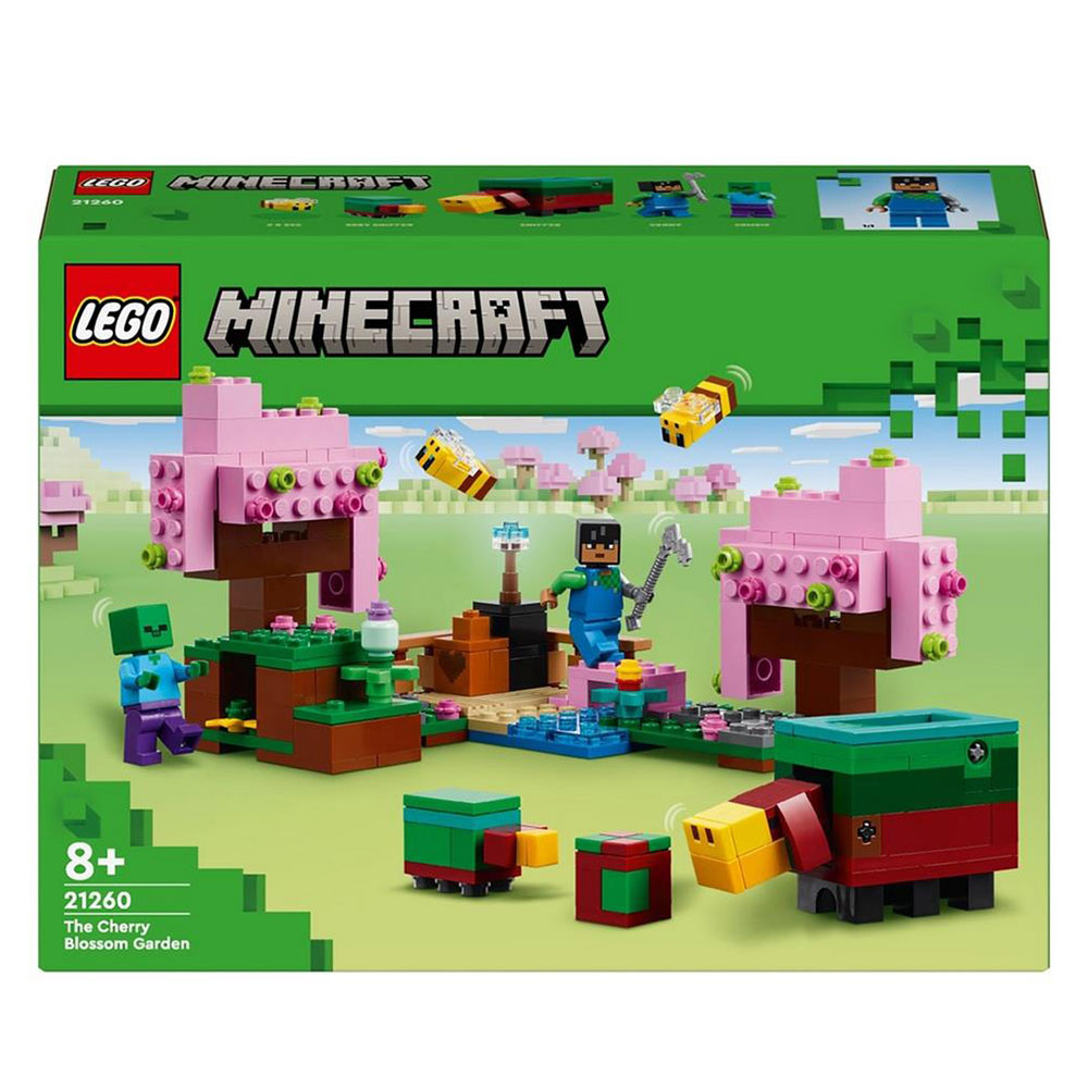 LEGO MINECRAFT Bašta s trešnjinim cvećem