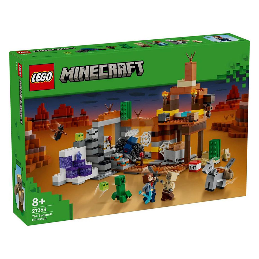 LEGO MINECRAFT Pustinjska rudarska jama