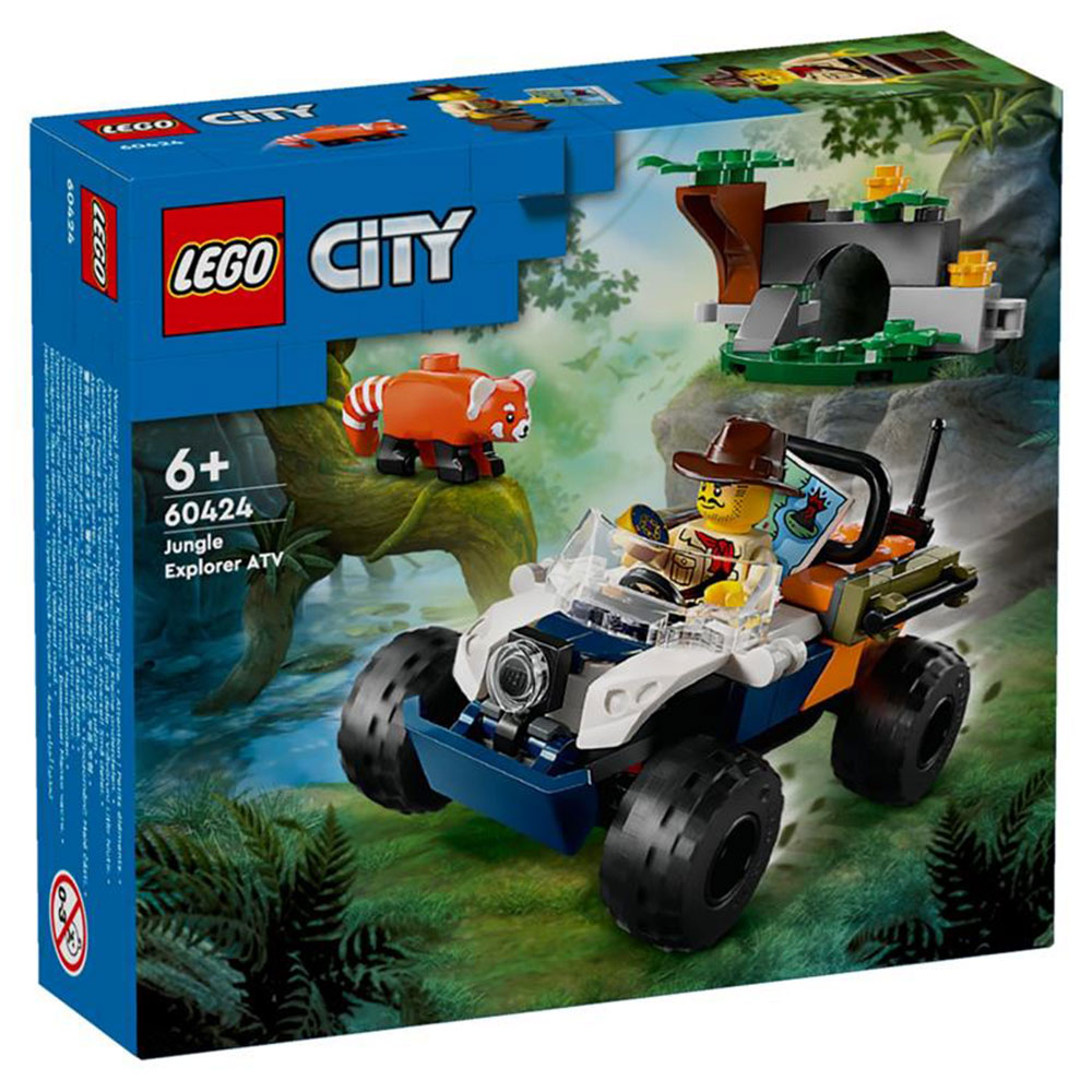 LEGO CITY ATV istraživač džungle – Misija Crveni panda