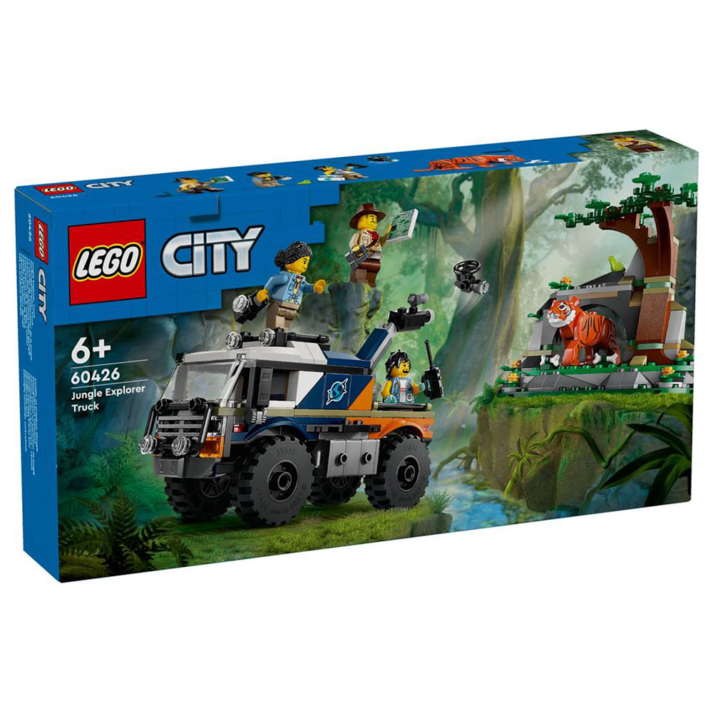 LEGO CITY Kamion terenac – istraživač džungle