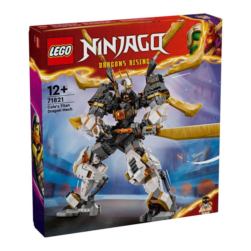 LEGO NINJAGO Kolov titanijumski zmajeviti mek