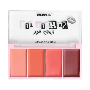 MAKEUP REVOLUTION Paleta kremastih rumenila - Mean Girls