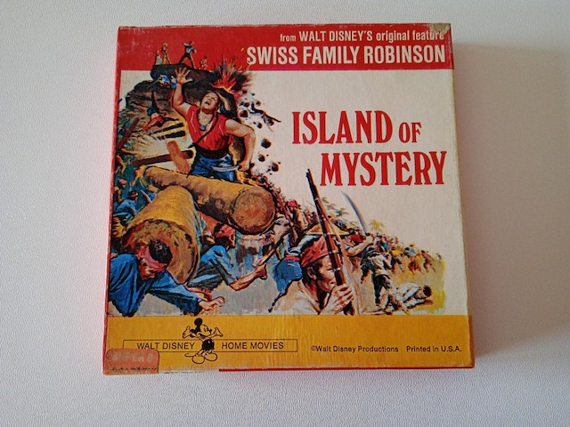 Walt Disney: Island Of  Mystery, film super 8