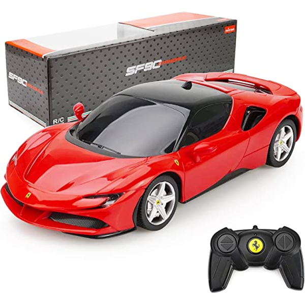 Auto na daljinski FERRARI SF90, 1:24, Rastar, 97600 R