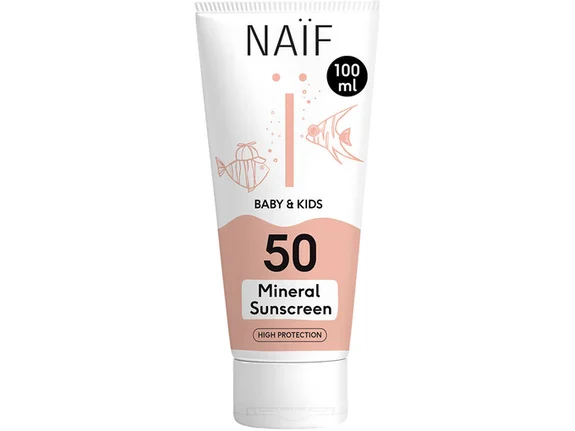 Naif Krema za sunčanje za bebe i decu SPF50 100ml SB009O