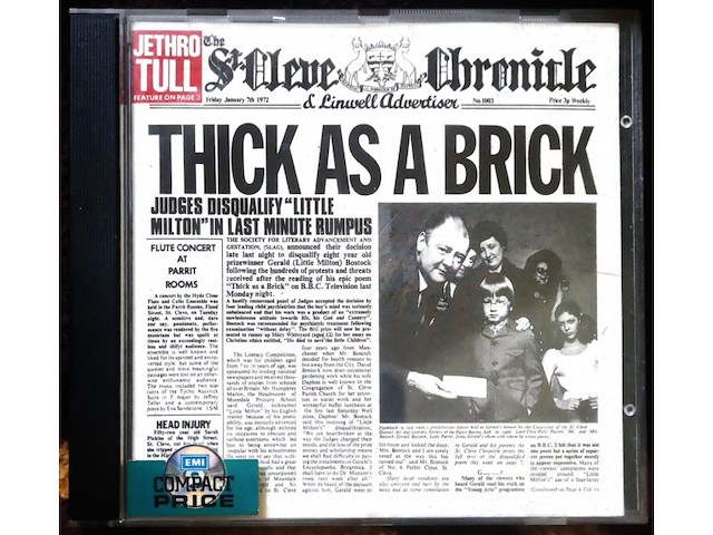 Jethro Tull - Thick as a brick