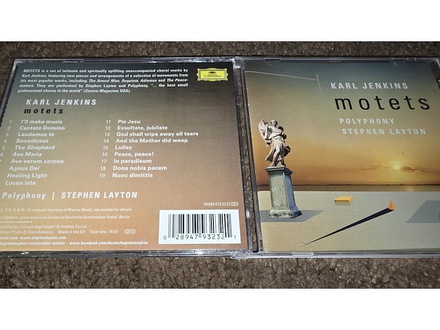 Karl Jenkins, Polyphony, Stephen Layton - Motets ,ORIG.