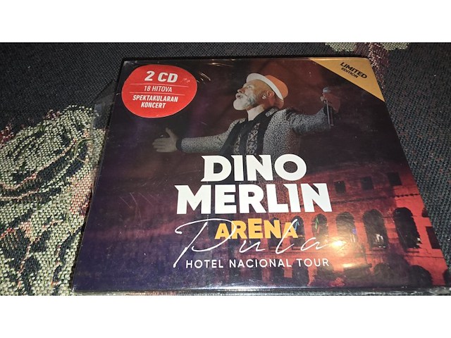 Dino Merlin - Arena Pula 2CDa , U CELOFANU