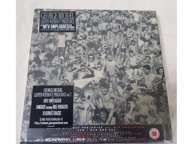 George Michael Listen without Prejudice + MTV Box Set