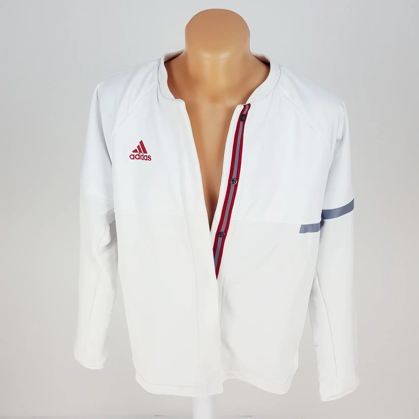 ADIDAS Sportska jakna za decu R PRES SNP JKT AY3169, Bela