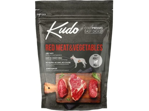 Kudo Hrana za odrasle pse Mini Red Meat & Vegetables