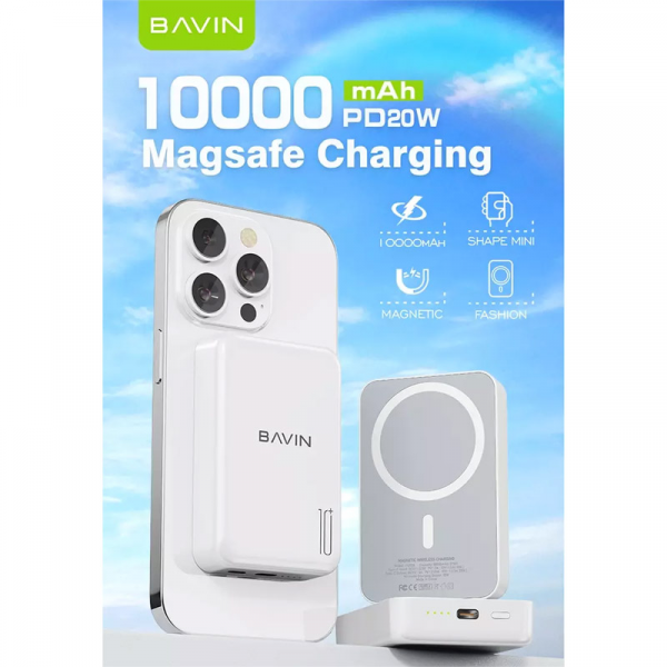 Power bank Bavin PC 1016 magsafe beli 10000 mAh