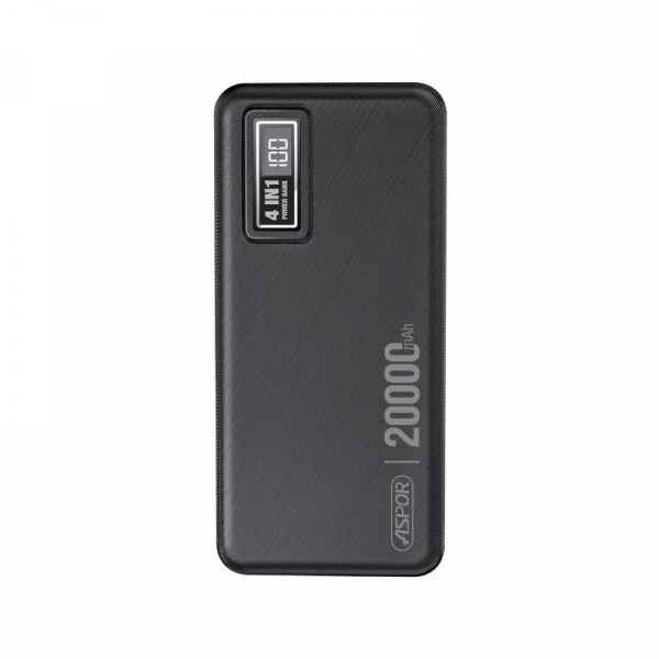 Power Bank Aspor A301 20000mAh crna