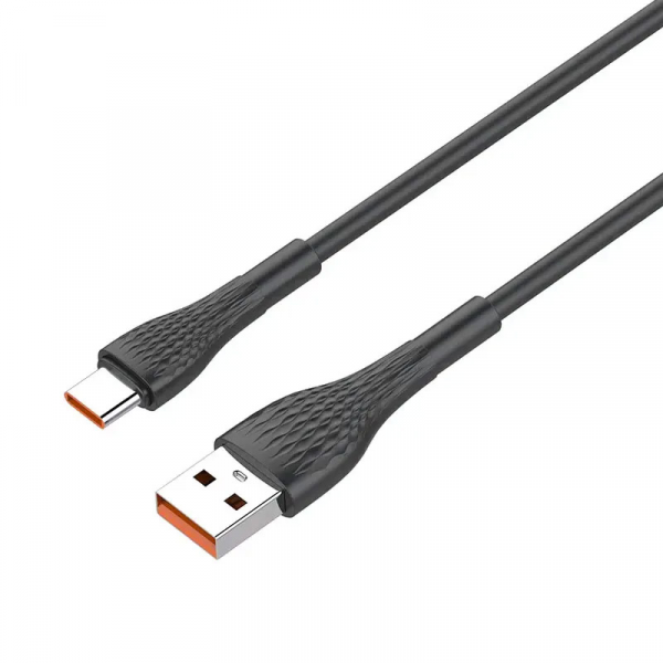 USB kabel LDNIO LS672 30W Type-C sivi 2m