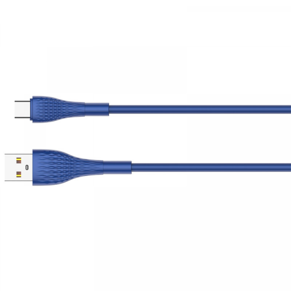 Kabel LDNIO LS671 Type-C USB plavi 1m