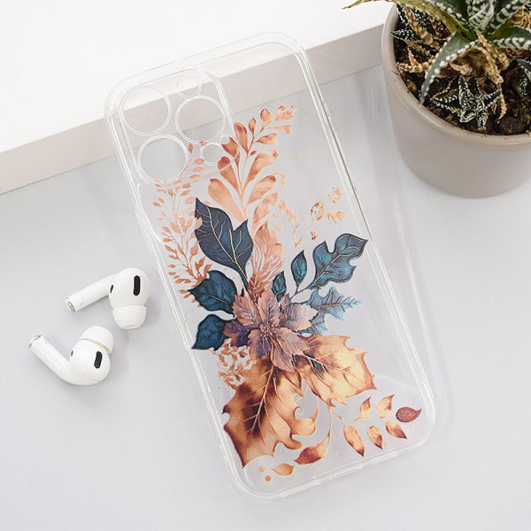 Futrola za telefon Maska Nanobit Print za iPhone 16 Pro Max Golden Flower