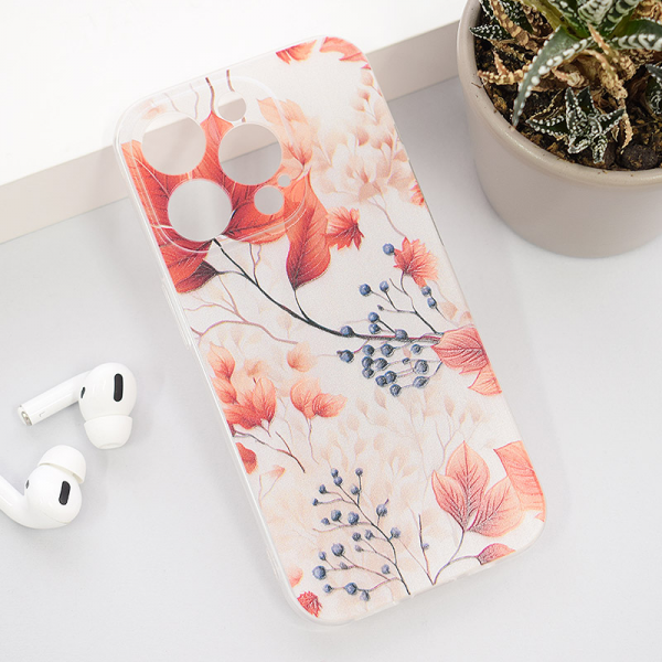 Futrola za telefon Maska Nanobit Print za iPhone 15 Pro Autumn Leaves