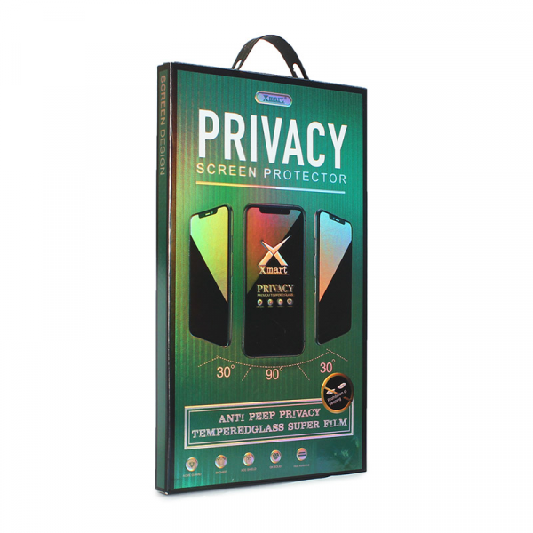 Zastitno staklo XMART 9D Privacy za iPhone 16 Pro Max