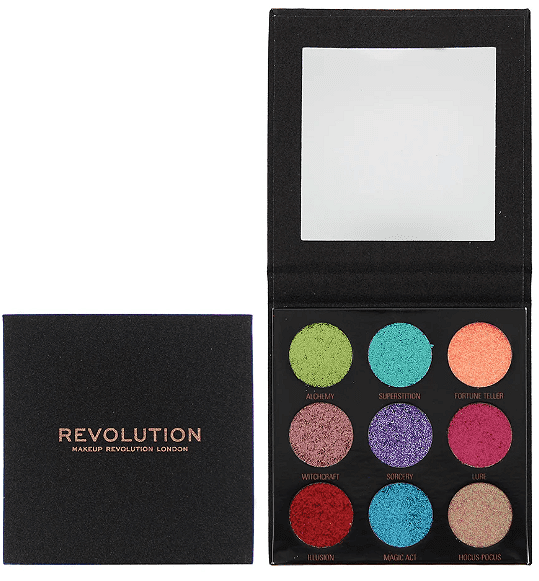 Paleta presovanih glitera MAKEUP REVOLUTION Abracadabra 10.8g