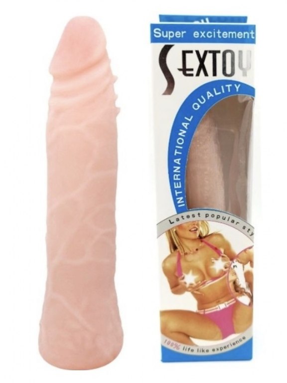 Sex toy silikonski dildo koji se savija