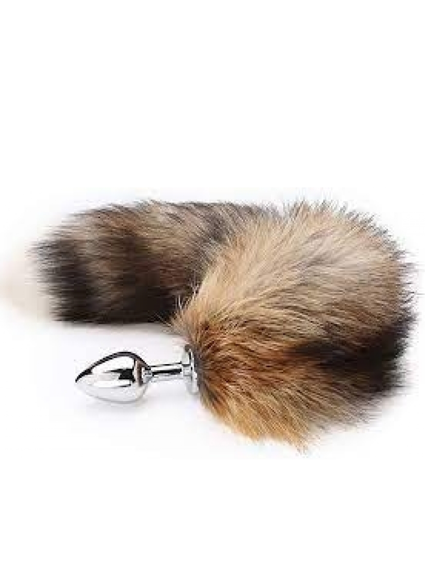 Fox Tail Brown XL Butt Plug