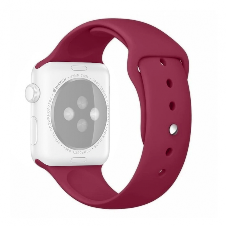 Narukvica Moye Smart Watch Silicone Strap 44/45/49mm Claret