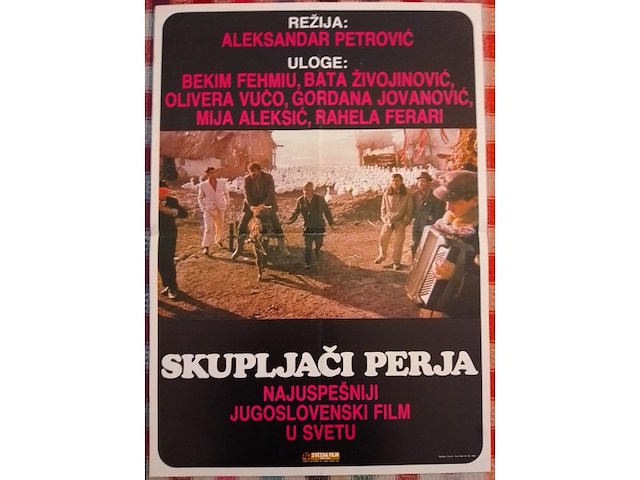 plakat SKUPLJAČI PERJA