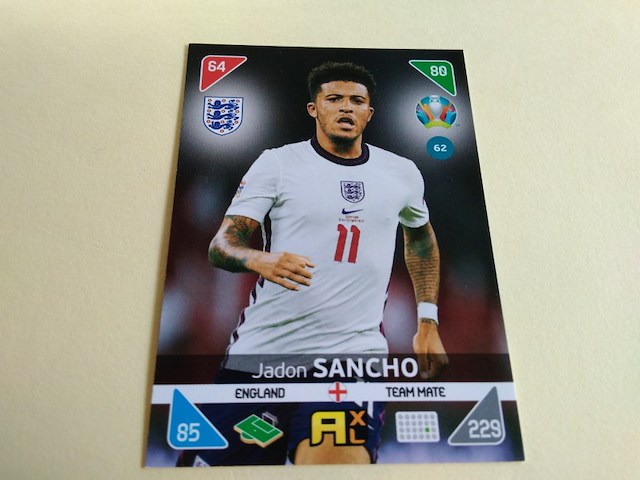 EURO 2020 Kick Off AXL - Base cards Br. 62