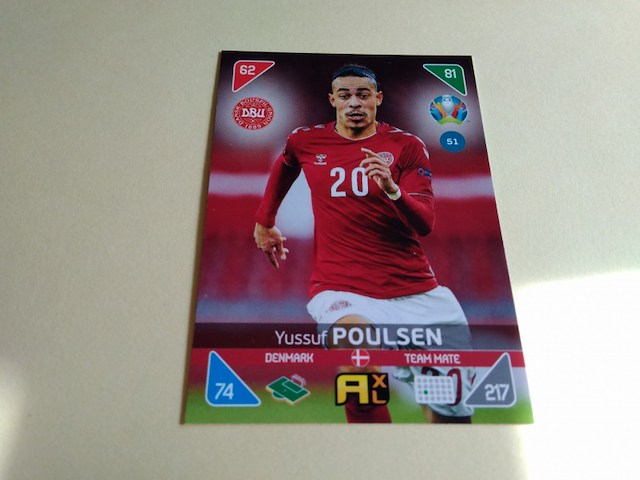 EURO 2020 Kick Off AXL - Base cards Br. 51