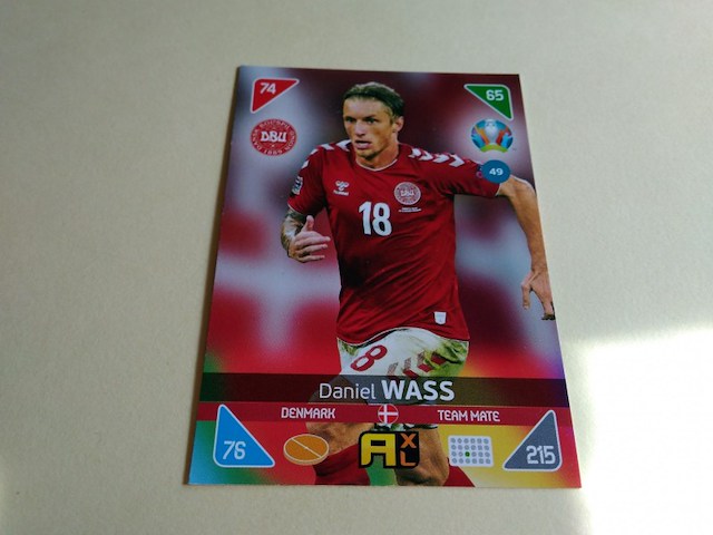 EURO 2020 Kick Off AXL - Base cards Br. 49