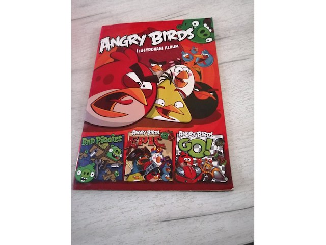 Album za sličice - Angry Birds (Ilustrovani album)