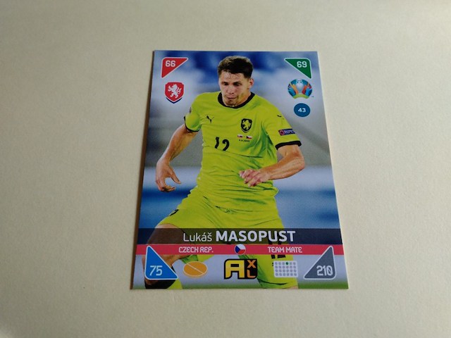 EURO 2020 Kick Off AXL - Base cards Br. 43