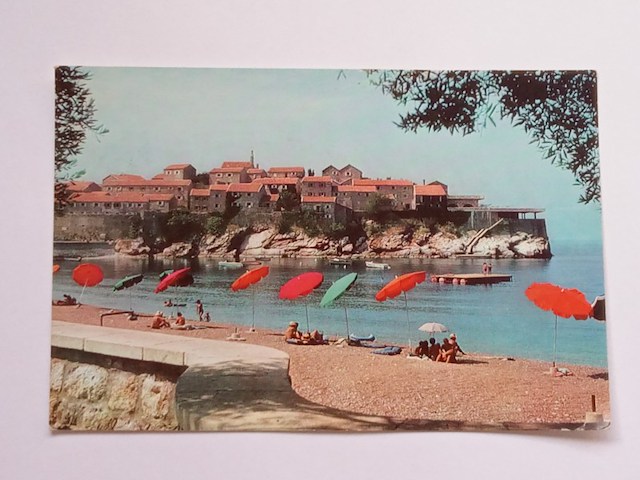 Sveti Stefan - Crna Gora - Putovala 1965.g -