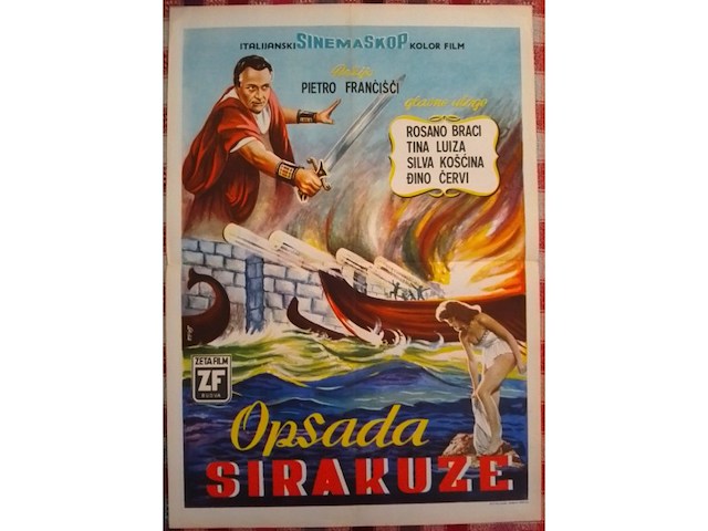 plakat OPSADA SIRAKUZE