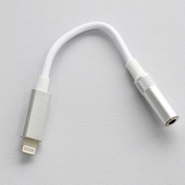 Adapter LDNIO LSY80i 3,5mm za slusalice iPhone Lightning na 3.5mm beli