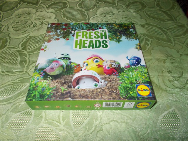 Fresh Heads - kompletan set - 24 klikera