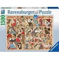 Puzzle slagalica 1500 delova Ljubav kroz vekove Ravensburger 16973