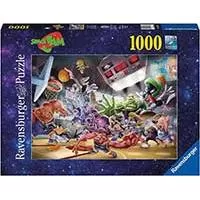 Puzzle 1000 delova Space Jam - Finalno zakucavanje Ravensburger 16923