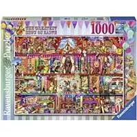 Puzzle slagalica 1000 delova Najveći cirkus na svetu Ravensburger 15254