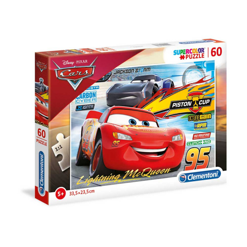 CLEMENTONI PUZZLE 60 CARS 3