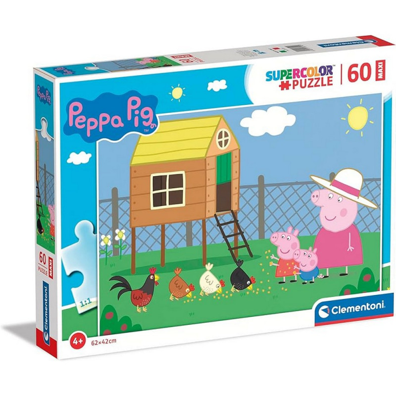 CLEMENTONI PUZZLE 60 MAXI PEPPA PIG