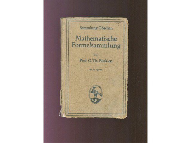 Formelsammlung Und Repetitorium Der Mathematik