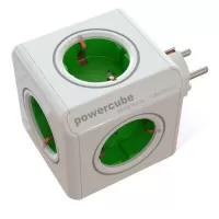 Allocacoc PowerCube Original Green električni razdelnik